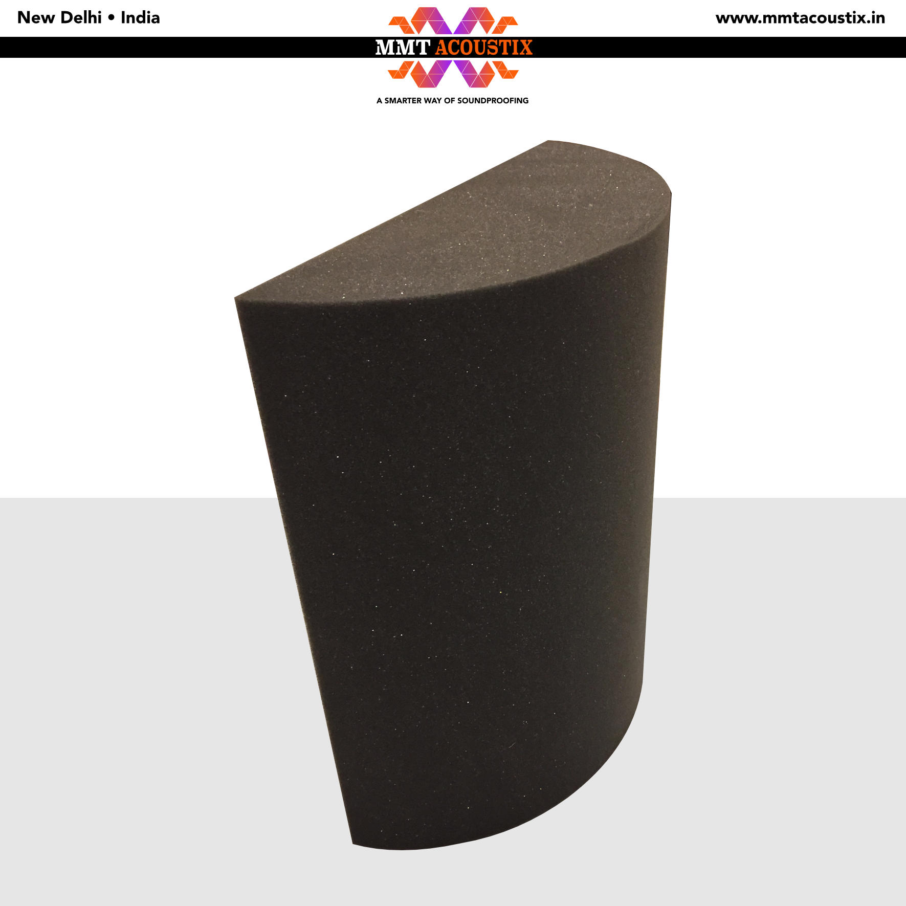 Acoustic Sound Wall Diffusers | Semi Circle Diffusers | Acoustic